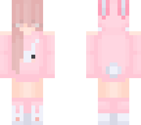 soft bunny cuddles + | Minecraft Skin