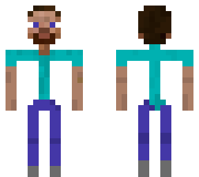Stickman Steve | Minecraft Skin