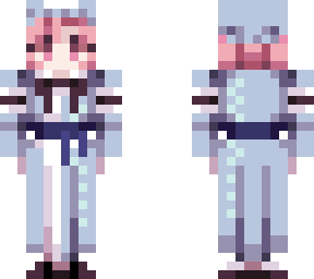 flowery soul ''BUTTERFLY DELUSION'' // yuyuko saigyouji | Minecraft Skin