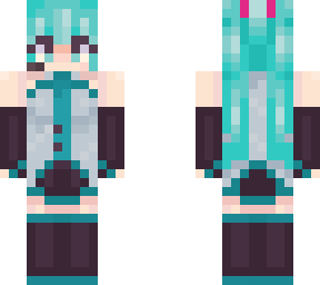 Hatsune Miku | Minecraft Skin