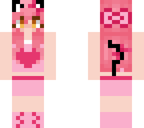 KC heart memeow | Minecraft Skin