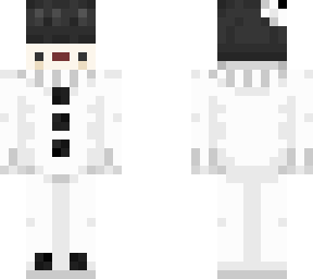 pierrot. | Minecraft Skin