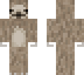 Sloth skin (retextured) | Minecraft Skin