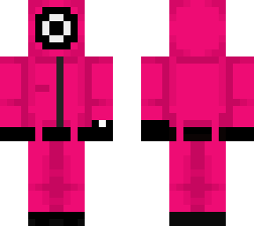 Squid Game Circle Guard (Edited by me original by nono59) | Minecraft Skin