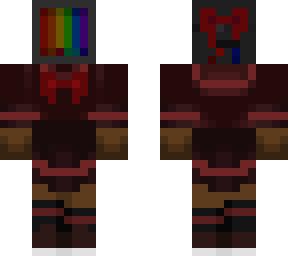 Television Girl (TV Head) fixed | Minecraft Skin