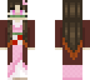 nezuko kamado demon slayer | Minecraft Skins