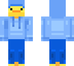 duck skin credit based off of @DawgMars skin Duck with hoodie and Nike ...