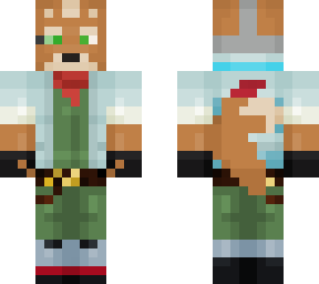 Fox McCloud | Minecraft Skin