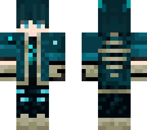 Warden Boy | Minecraft Skin