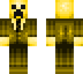 Golden Creeper | Minecraft Skin