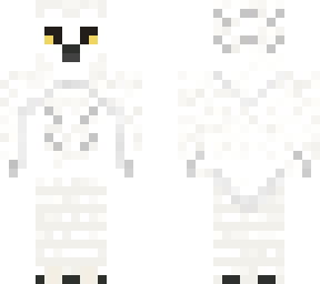 Snowy Owl | Minecraft Skin