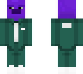 Squid Game Purple Duck | Minecraft Skin