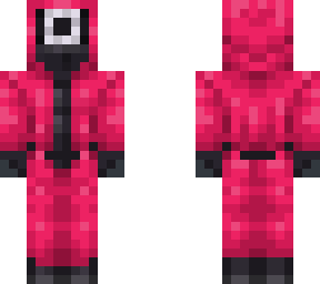 SquidGame Guard Square | Minecraft Skin