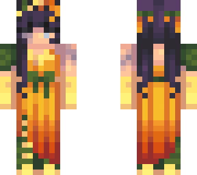 tropical sunsets // wedding persona | Minecraft Skin