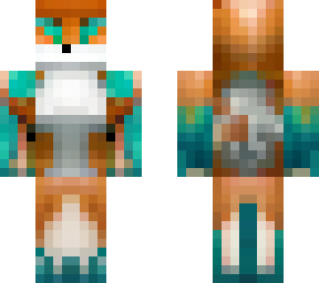 Average fox AI Skin | Minecraft Skin