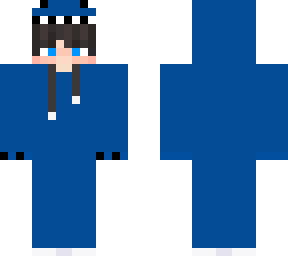 Blue Dino | Minecraft Skin