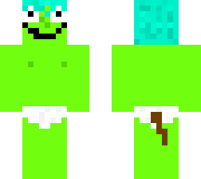 cool green guy | Minecraft Skin