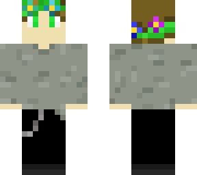 Crowned Wreath Boy | Minecraft Skin