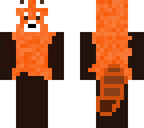 cute red panda | Minecraft Skin