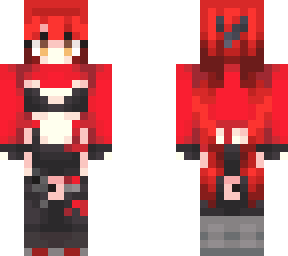 Red Hood - Nikke: Goddess of Victory | Minecraft Skin
