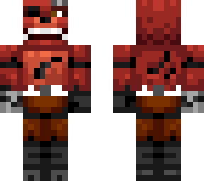 Withered Foxy | Minecraft Skin
