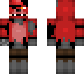 withered foxy | Minecraft Skins