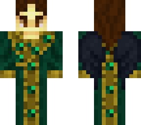 Archangel Michael from the last judgement painting | Minecraft Skin