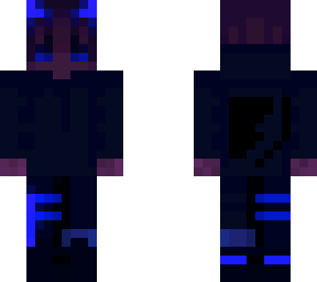 Blue Demon | Minecraft Skin