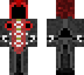 Detailed Red Dominus | Minecraft Skin