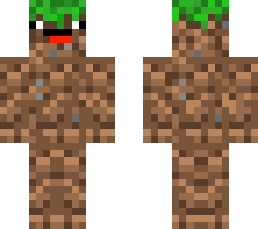 Grass block man | Minecraft Skin