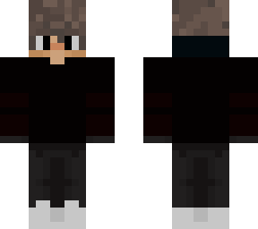 Normal guy with black jacket | Minecraft Skin