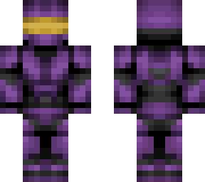 Purple Spartan | Minecraft Skin