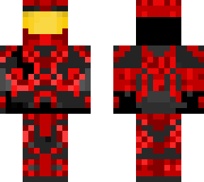 Red doom Slayer | Minecraft Skin