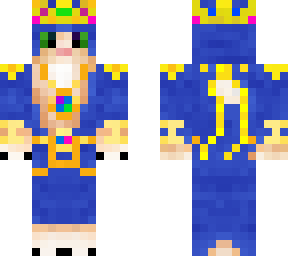 THE BLUE CAT KING | Minecraft Skin