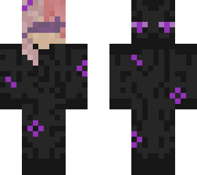 XunderscoreT Enderman Onesie | Minecraft Skin