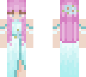 Angels have pink hair | Minecraft Skin