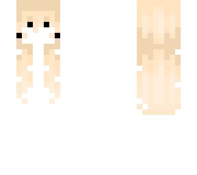 Female HB - Long Slick Blonde Upper Bangs v2 | Minecraft Skin