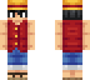 Luffy (Normal) | Minecraft Skin