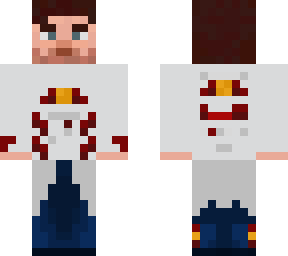 Max Verstappen (Half Suited) | Minecraft Skin
