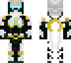 moon knight gold | Minecraft Skin