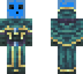 blue slime | Minecraft Skin