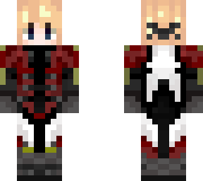 Cha Hae-In Red Suit | Minecraft Skin