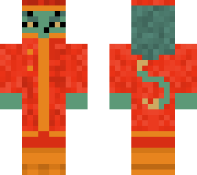Inspekta from Great God Grove | Minecraft Skin