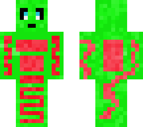 Ruby alien | Minecraft Skin