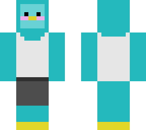 blue duck | Minecraft Skins