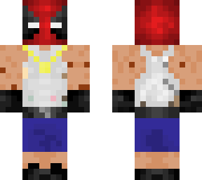 deadpool trailer trash | Minecraft Skin