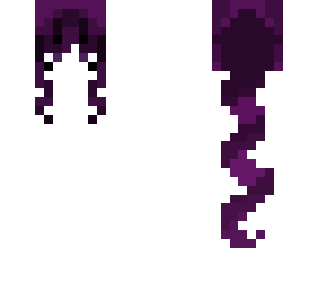 Hair - Purple Twist | Minecraft Skin