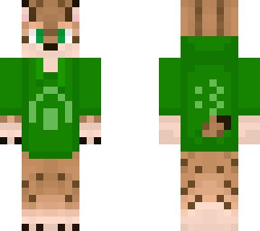 Leaf the Lynx | Minecraft Skin