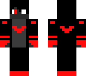 no friend shadow creeper | Minecraft Skin