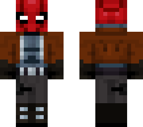 Red Hood (Jason Todd) | Batman: Under the Red Hood | Minecraft Skin